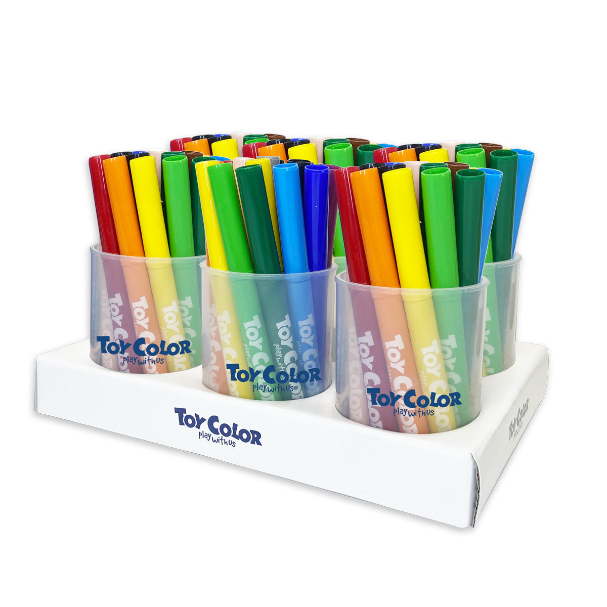 School set 108 Jumbo fiber-pens – Toy Color by Pasuto Srl